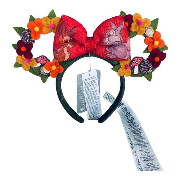 Disney | Accessories | Disney Parks Bambi And Thumper Minnie Mouse Ears ...